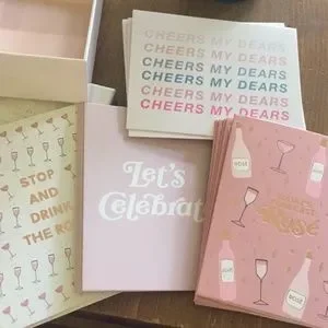LC Lauren Conrad | Office | Lc Lauren Conrad Wine Party Notecard Set ...